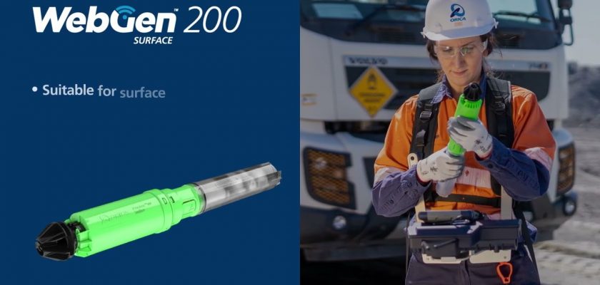 💯 Orica WebGen™ 200, sistema de iniciación inalámbrico para superficie ...